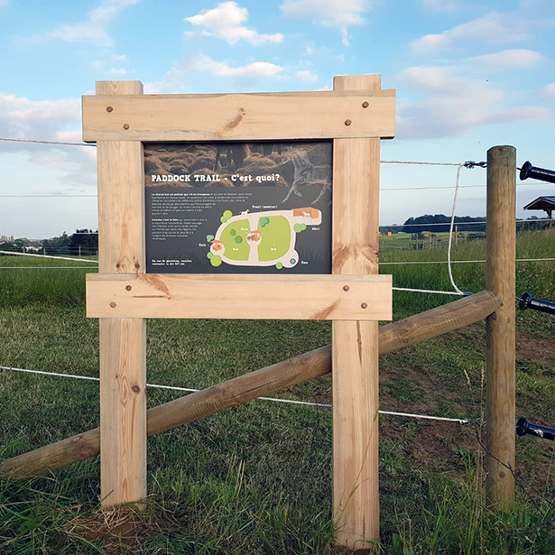 Panneau Paddock Trail